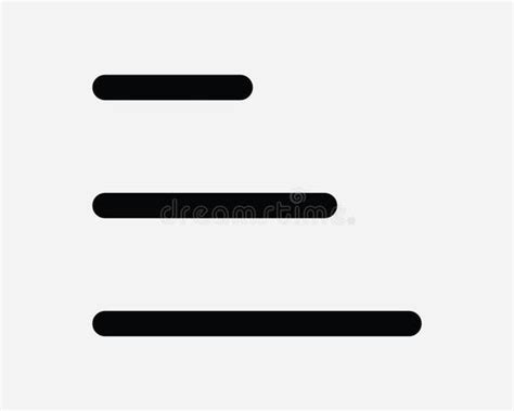 Three Lines Hamburger Menu Option Line Icon Symbol App List Drop Down