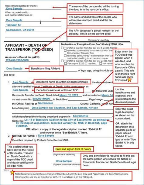 Transfer On Death Tod Deed Naming Beneficiaries And 42 Off