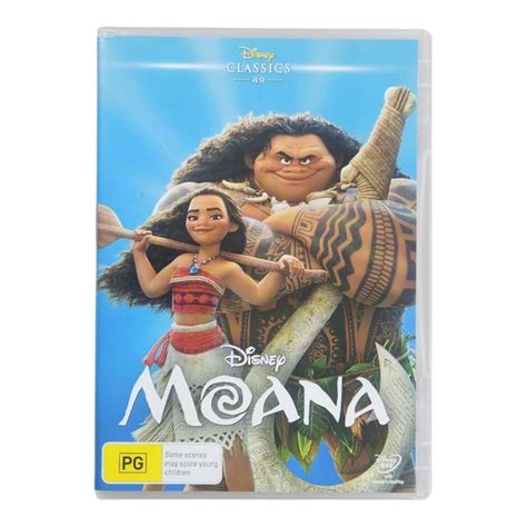 Moana Dvd 2016 Animation Adventure Fantasy Disney Pixar Free Post