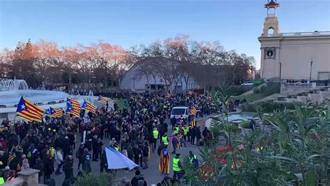 Comienza la manifestación independentista contra la cumbre