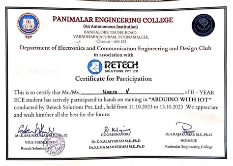Harish V On Linkedin Excited To Have Completed A Hands On Workshop On