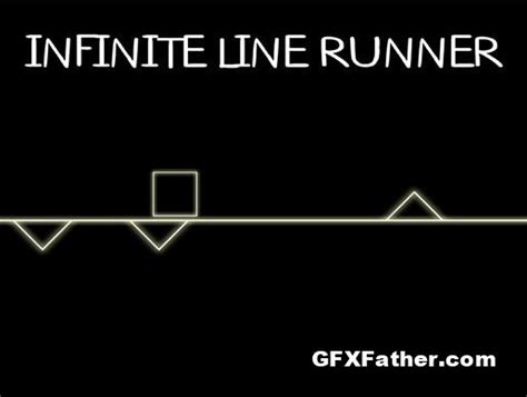 unity asset infinite 2d line runner avoid triangle obstacles ready for