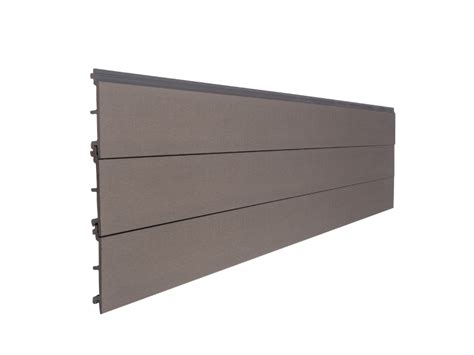 Grey Smooth Composite Cladding By Ultra Decking