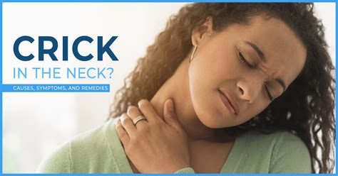 Crick In The Neck Causes Symptoms And Remedies For You