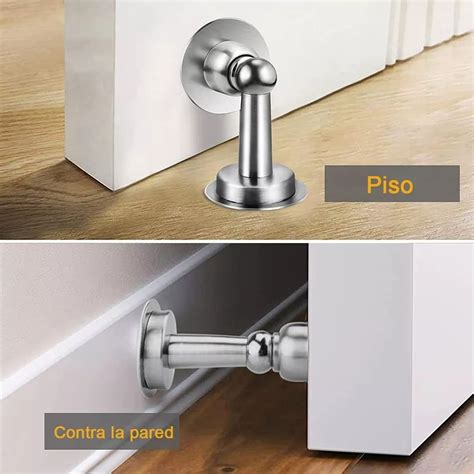 Kit Tope De Puerta Magnético Succión De Pared Eo Safe Imports Esi 10928
