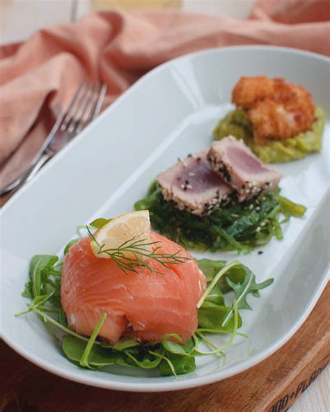 Recept Trio Van Vis Met Zalm En Tonijn Savory Sweets Recept