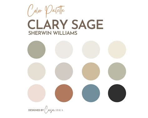 Sherwin Williams Modern Farmhouse Paint Color Palette With Farmhouse