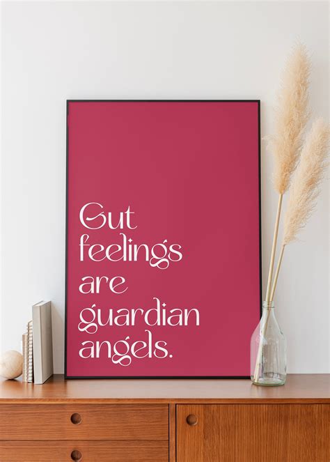 Printable Quote Printable Wall Art Quote Printable Typography Art Gut