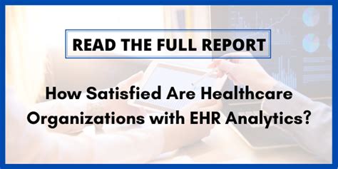 Survey Says Ehr Analytics Users Challenged By Slow Reporting And Lack