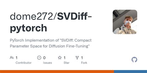 GitHub Dome272 SVDiff Pytorch PyTorch Implementation Of SVDiff