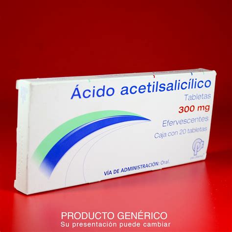 ÁCIDO ACETILSALICÍLICO MG TAB Analgésicos pharmamex