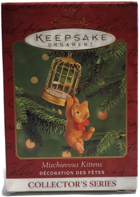 Hallmark Keepsake Ornament Mischievous Kittens 14th In