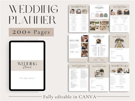Wedding Planner Printable Wedding Planner Digital Wedding Etsy Artofit