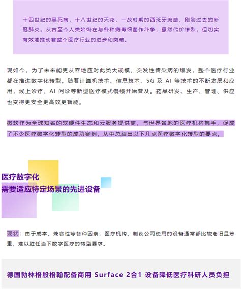 医疗行业数字化转型面临的三种现状，看微软如何改变