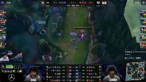 클립 김민교x칸x쿼드 롤드컵 T1 Vs Gen 4강 역대급 레전드매치업 Worlds2024 Soop Vod