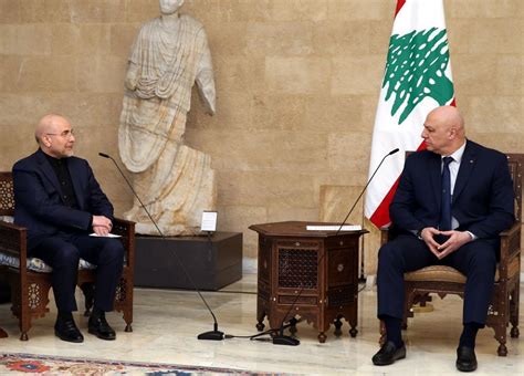 Irán expresa apoyo a decisiones de Líbano libres de interferencia