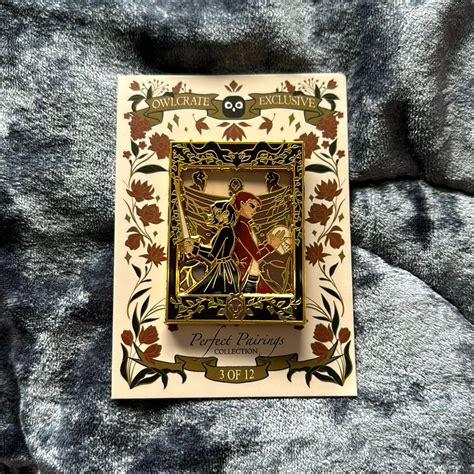 Owlcrate Exclusive Pin By Owlcrate Paperback Pangobooks