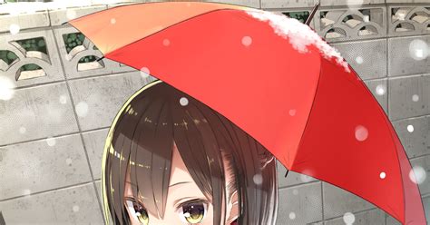 Original Girl Black Stockings 雪の日 Pixiv