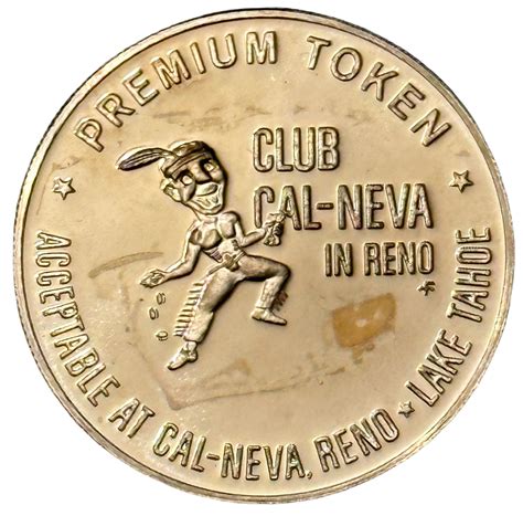 Premium Token Club Cal Neva Reno Lake Tahoe Nevada Vereinigte