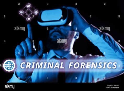 Conceptual Display Criminal Forensics Business Overview Federal
