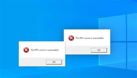 Errore Il Server Rpc Non è Disponibile In Windows