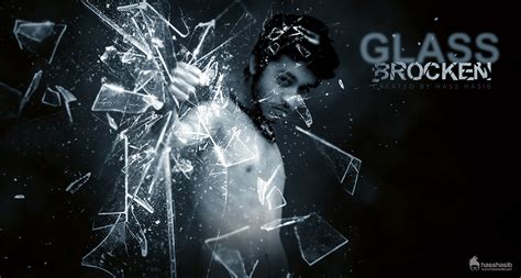 Broken Glass Photo Manipulation On Behance