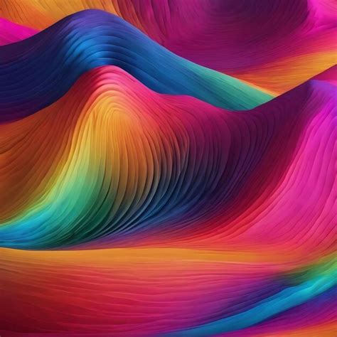 Premium Photo Abstract Gradient Wavy Background