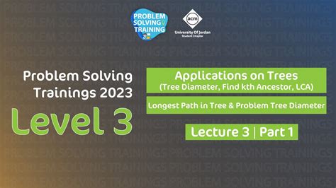 Problem Solving Trainings 2023 Level 3 31 Longest Path In Tree