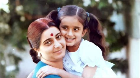 Sushma Swarajs Daughter Bansuri Takes A Walk Down Memory Lane On Her