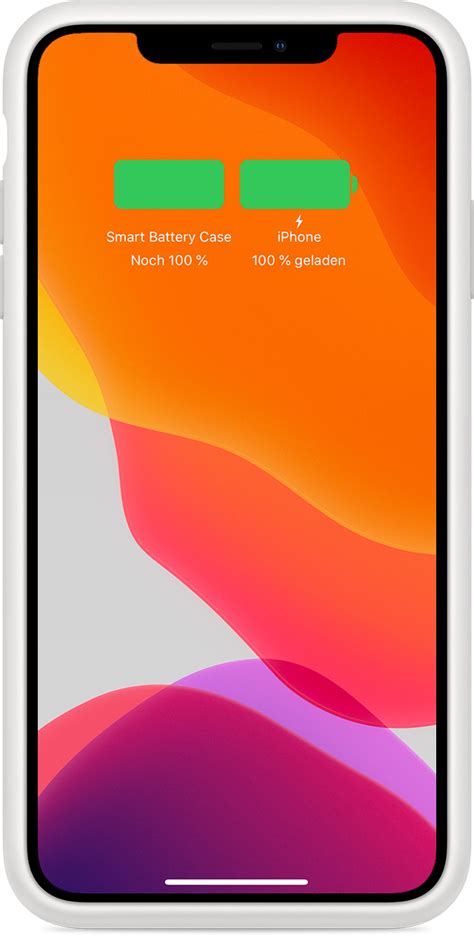 iPhone mit dem Smart Battery Case aufladen - Apple Support (DE)