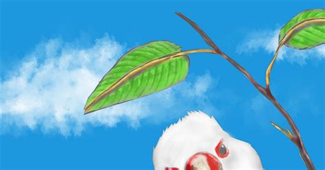 オリジナル 葉っぱと文鳥 Silcoのイラスト Pixiv