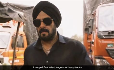 Salman Khans First Look From Antim The Final Truth Goes Viral