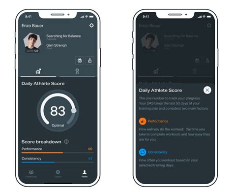The Freeletics Daily Athlete Score Das