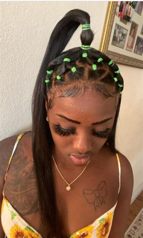 Half Up Half Down Rubber Band Hairstyle Bands Of Beauty 35 Trendy