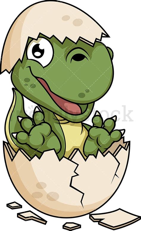 Dinosaurio De La Eclosión Del Huevo De Dibujos Animados 54 Off