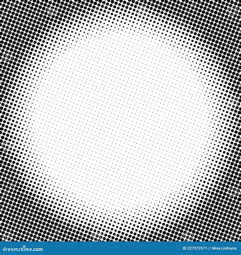 Halftone Texture With Dots Stock Vector Illustration Of Creative