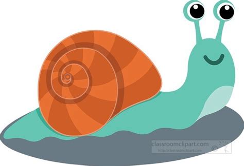 Insect Clipart Snail Shelled Gastropod Mollusks Clipart