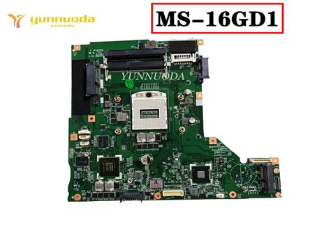 Placa base Original para ordenador portátil MSI CX61 CX60 CR60 MS 16GD