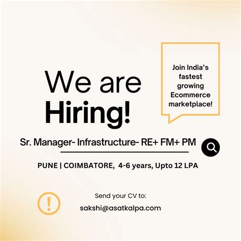 Sakshi Thakur On Linkedin Hiring Pune Coimbatore