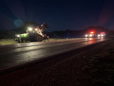 Truck Collides With Tractor In Southeast Lubbock County