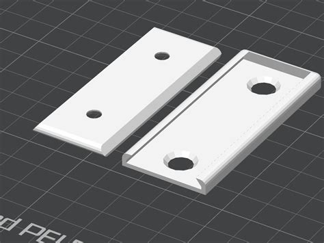 Ultra Slim Wall Sliding Mount By Plehmann1 Makerworld