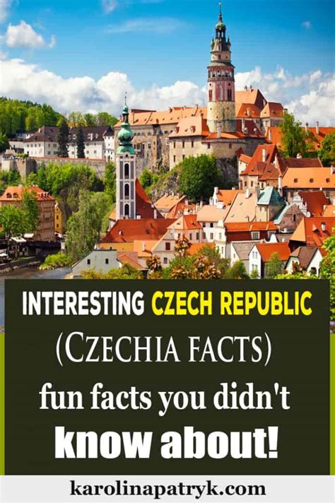 Interesting Czech Republic Czechia Facts That Will Amaze You