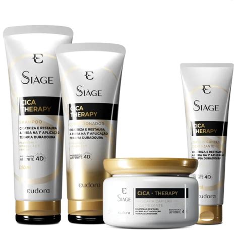 Kit Siage Cica Therapy Eudora Shopee Brasil