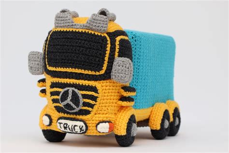 Crochet Pattern Truck Crochet Automobile Pattern Auto Crochet