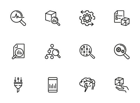 Binary Magnifying Glass Illustrations Royalty Free Vector Graphics