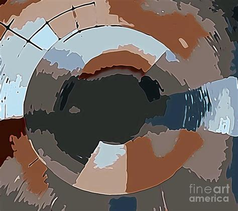 Geometric Impasto Digital Art By John Romig Fine Art America