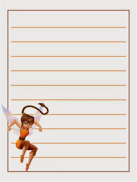 Tinkerbell Free Printable Notebook Oh My Fiesta In English