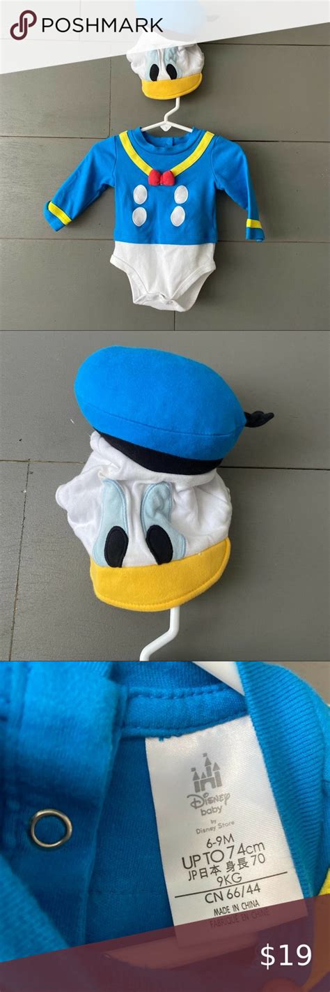 Disney Donald Duck Halloween Costume Outfit In 2022 Duck Halloween