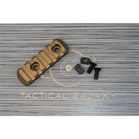 Ar 15 Burnt Bronze Cerakote 2 1 2 5 Slot Mlok Rail Section