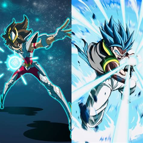 God Slayers Seiya Vs Goku Battle Arena Amino Amino